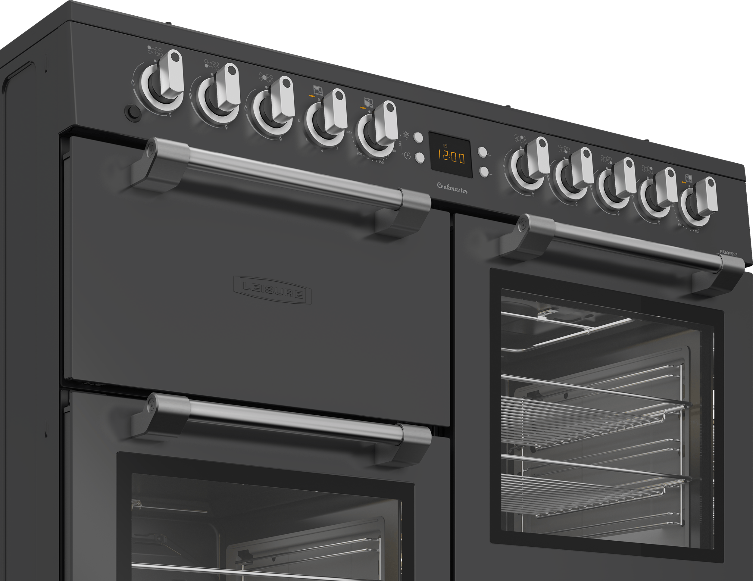 100cm Dual Fuel Range Cooker | Cookmaster CK100F232 | Leisure
