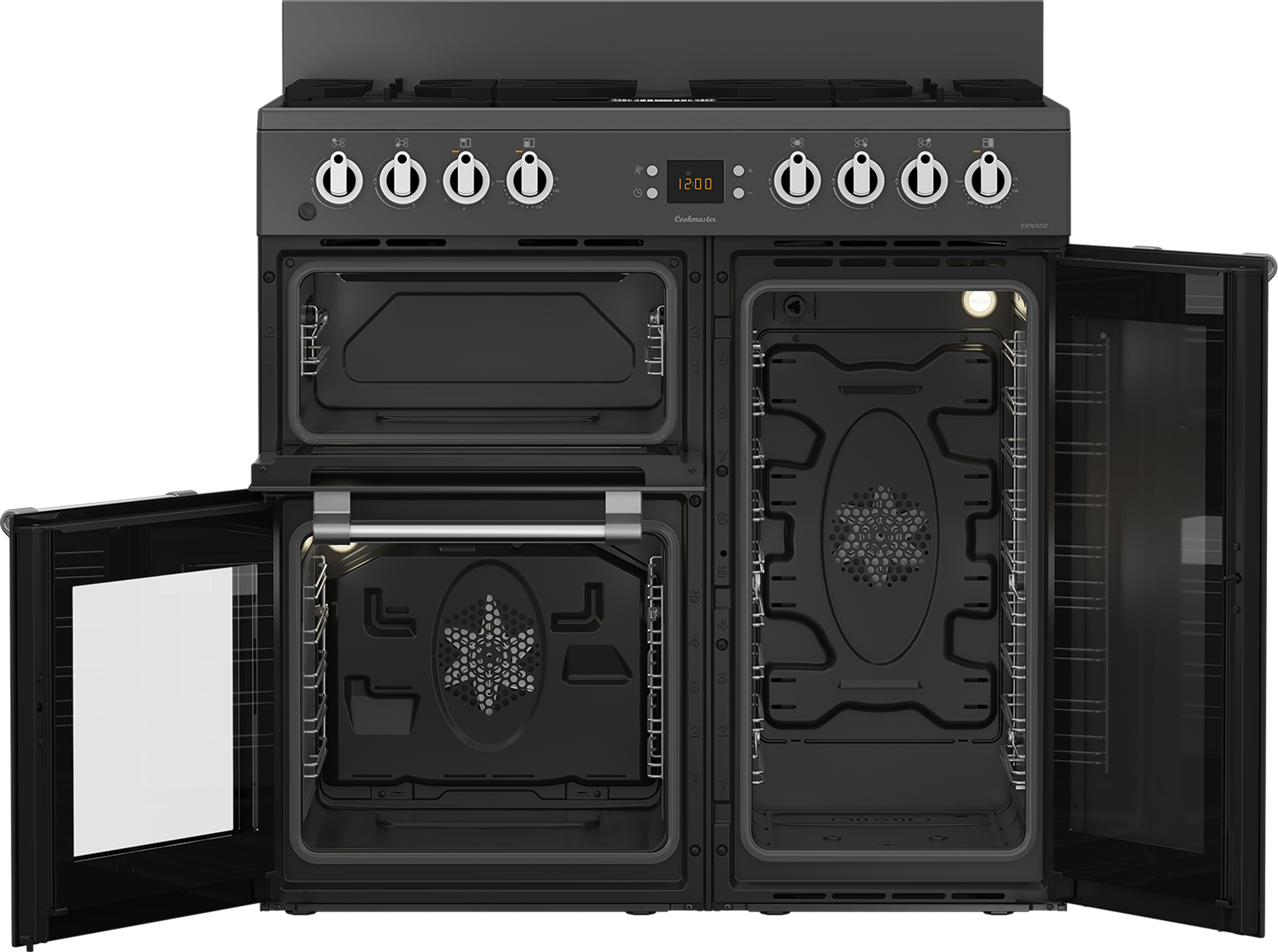 90cm Dual Fuel Range Cooker | Cookmaster CK90F232 | | Leisure