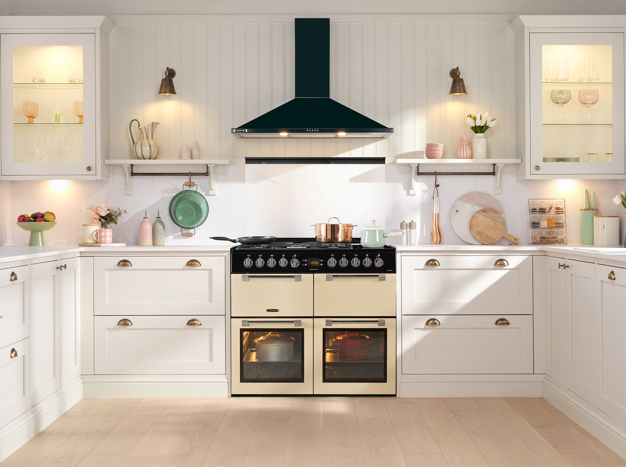 100cm Dual Fuel Range Cooker | Chefmaster CC100F521 | Leisure
