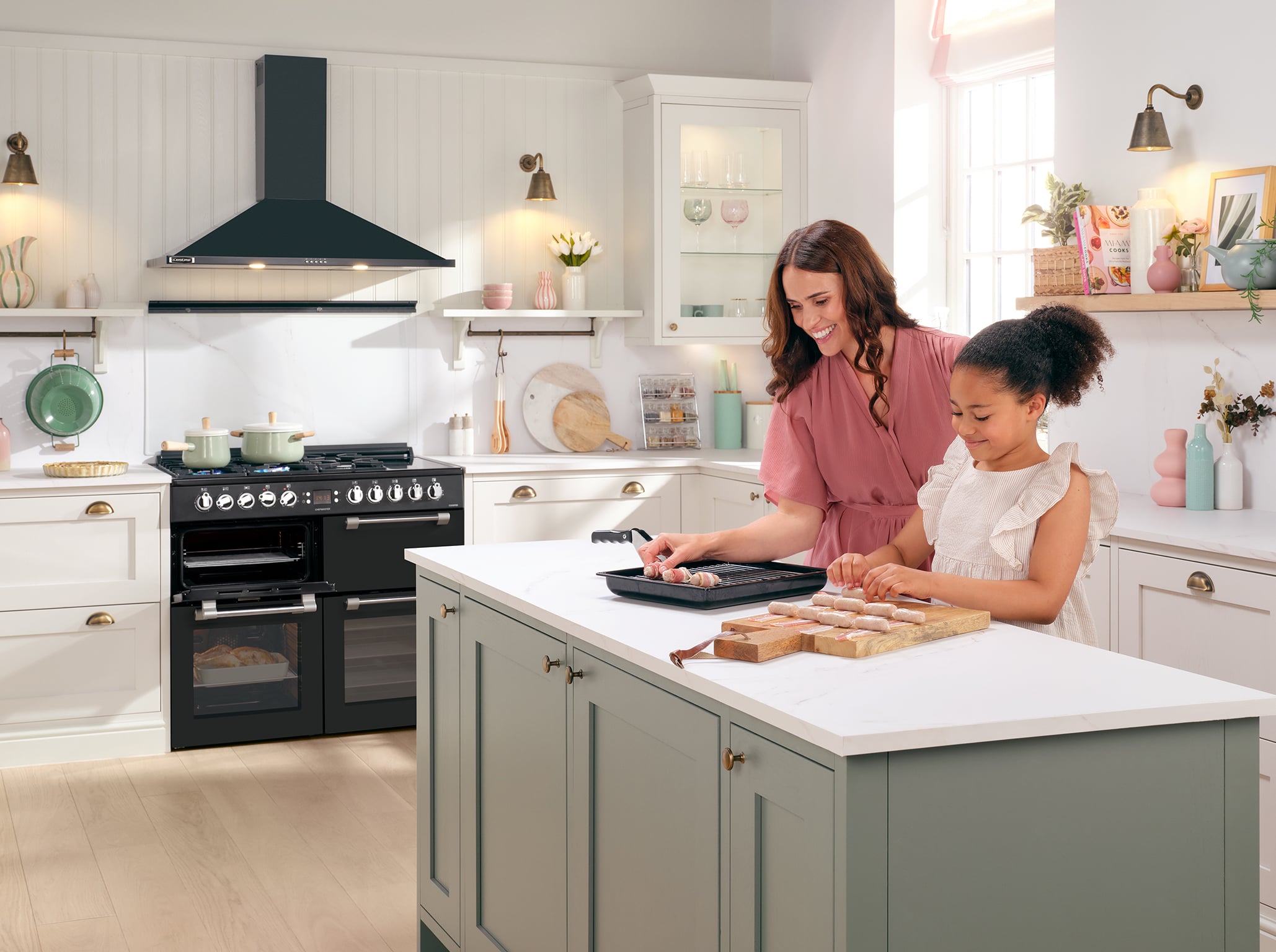 100cm Dual Fuel Range Cooker | Chefmaster CC100F521 | Leisure