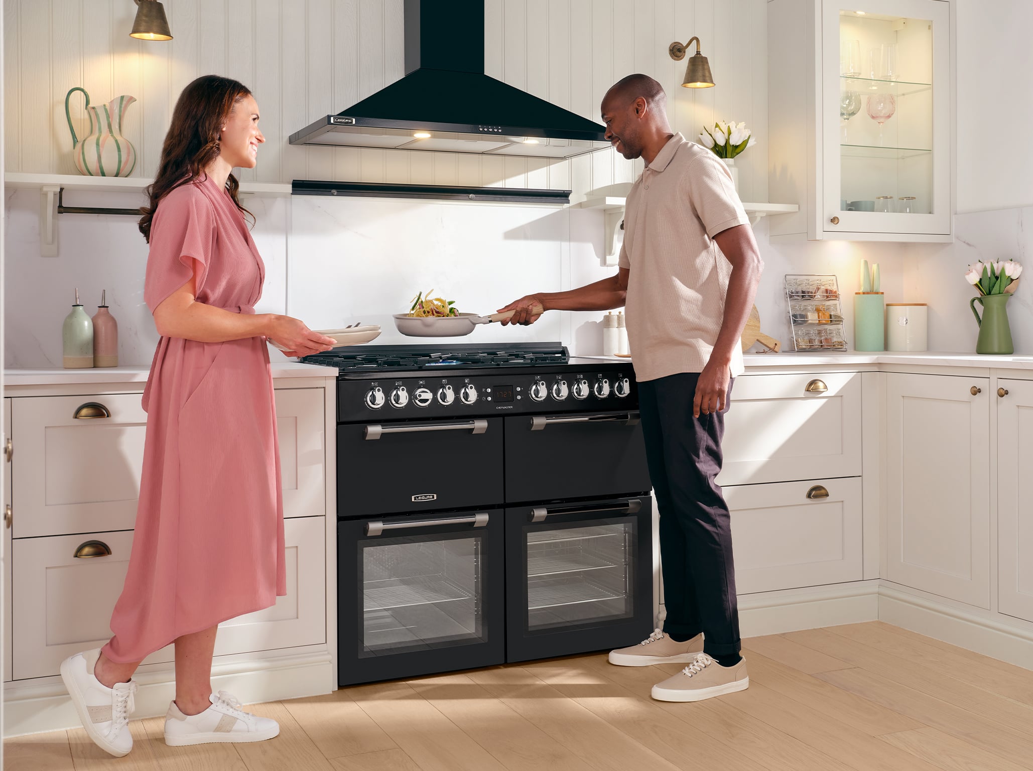 100cm Dual Fuel Range Cooker | Chefmaster CC100F521 | Leisure