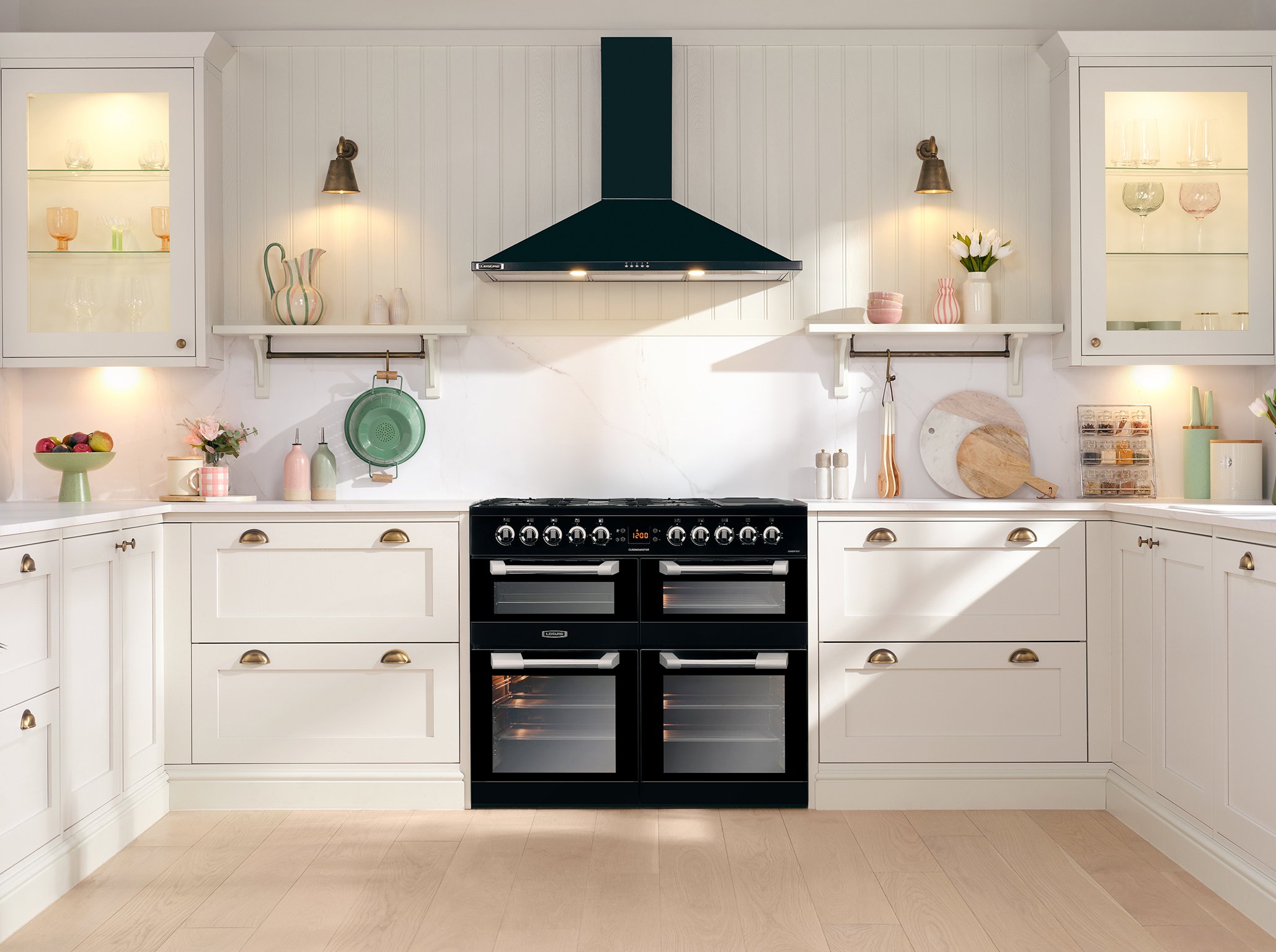 100cm Dual Fuel Range Cooker | Cuisinemaster CS100F520 | Leisure