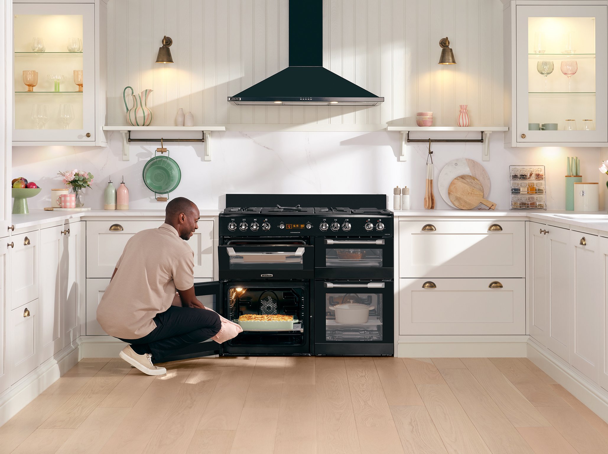 110cm Dual Fuel Range Cooker | Cuisinemaster CS110F722 | Leisure