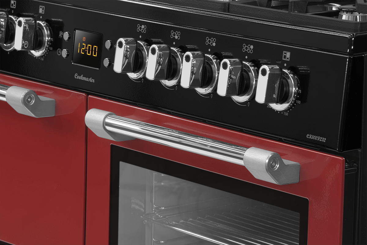 100cm Dual Fuel Range Cooker | Cookmaster CK100F232 | Leisure