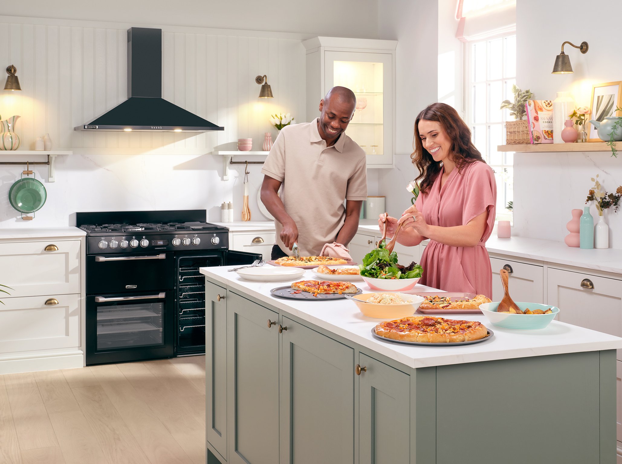 100cm Dual Fuel Range Cooker | Cuisinemaster Pro PR100F530 | Leisure