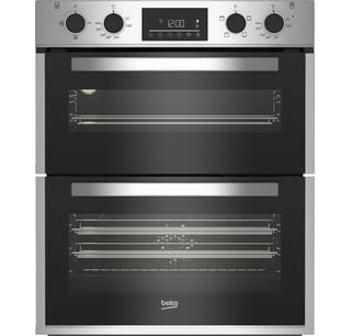 72cm Built-Under Double Fan Oven with Touch Controls BBTF26300 | Beko UK