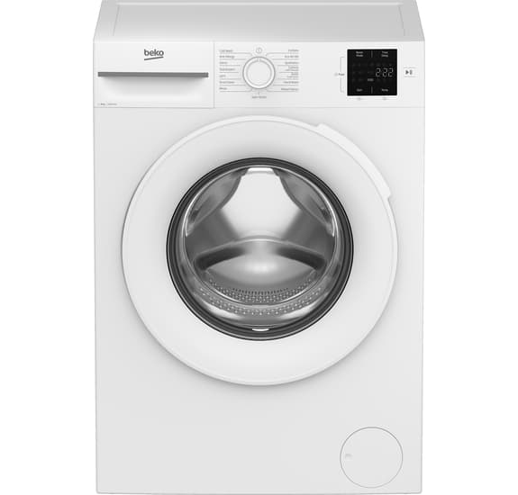 Freestanding 8kg 1200rpm Washing Machine with Quick Programme ...