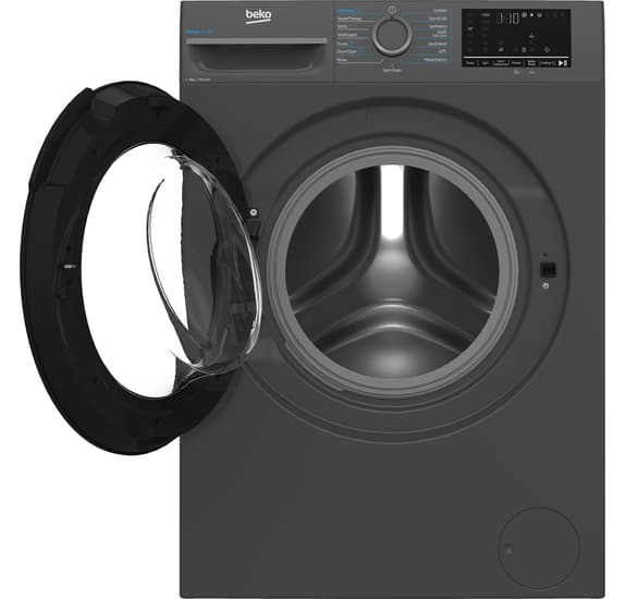 Freestanding 9kg 1400rpm Washing Machine with EnergySpin and IronFast ...