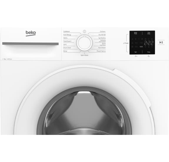 Freestanding 7kg 1400rpm Washing Machine with Quick Programme BM1WU3741 ...