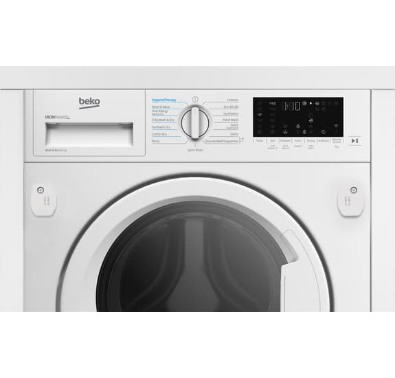 Integrated 8kg Wash / 5kg Dry Washer Dryer with Quick Programme ...