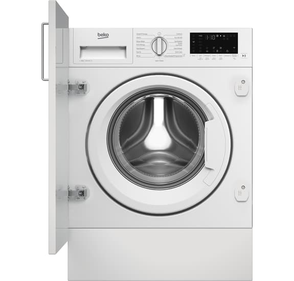Integrated 8kg 1400rpm Washing Machine with Quick Programme WTIK84122 ...