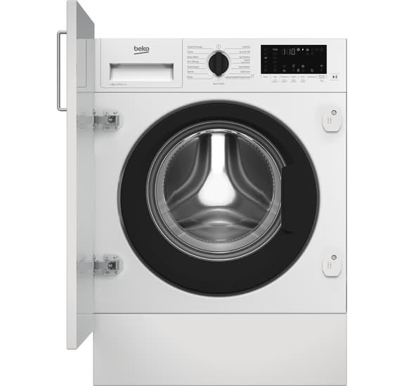 Integrated 8kg 1400rpm Washing Machine with Quick Programme WTIK84122F ...