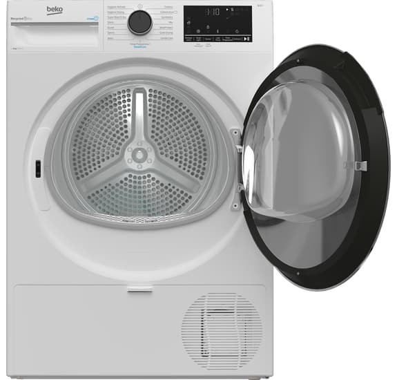 8kg Heat Pump Tumble Dryer with Sensor Programmes B3T48241D | Beko UK