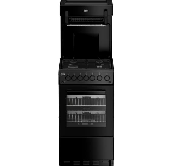 50cm Freestanding Gas Single Oven Eye Level Cooker KA52NE | Beko UK