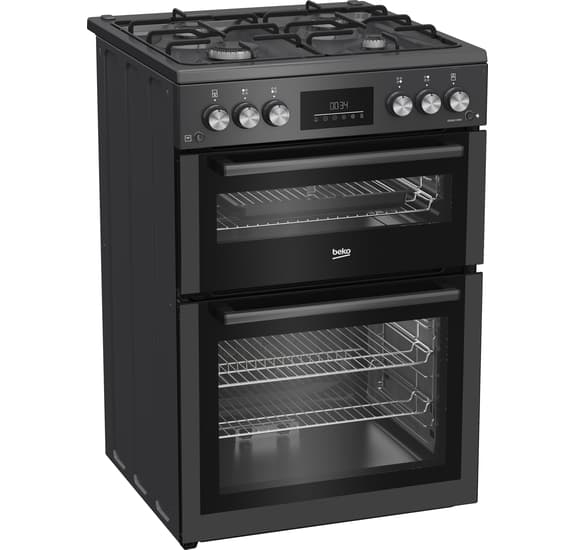 60cm Freestanding Gas Double Oven Cooker FDG6271C | Beko UK