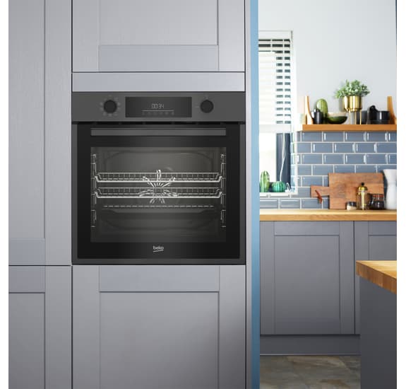 60cm Built-In Pyro Multi-Function Oven with AeroPerfect™ BBIE12401 ...