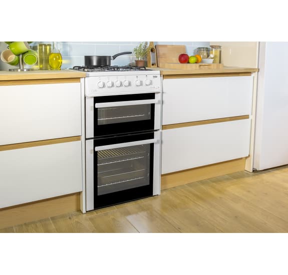 50cm Twin Cavity Gas Cooker BDG582 | Beko UK