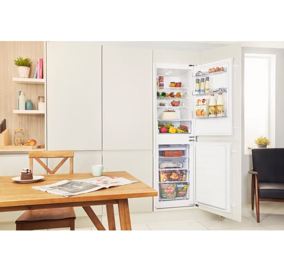 Integrated Combi Frost Free Fridge Freezer, 50/50 BCFD150 | Beko UK