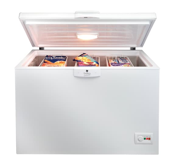 Freestanding Chest Freezer with Freezer Guard CF1300AP | Beko UK