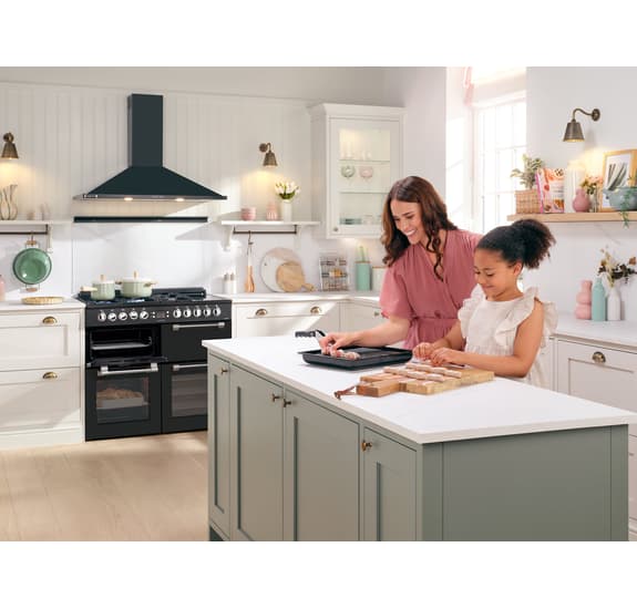 100cm Dual Fuel Range Cooker | Chefmaster CC100F521 | Leisure