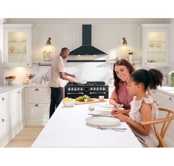 100cm Dual Fuel Range Cooker | Chefmaster CC100F521 | Leisure