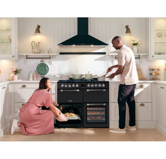 100cm Dual Fuel Range Cooker | Chefmaster CC100F521 | Leisure