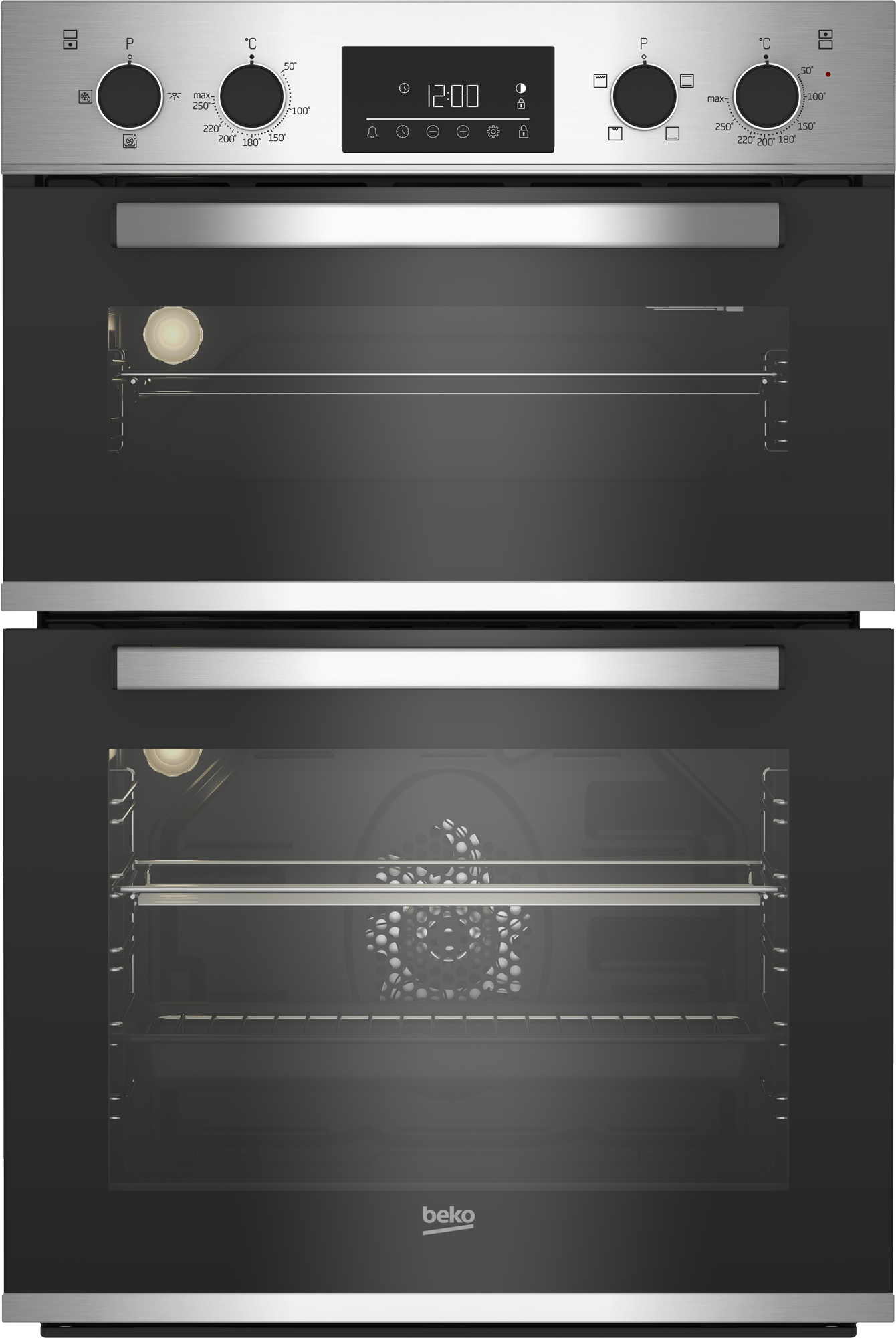 90cm double oven built in store